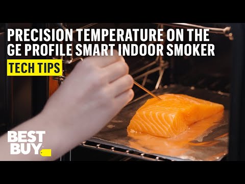 Cooking Food to an Internal Temp on the GE Profile Smart Indoor Smoker – Tech Tips from Best Buy