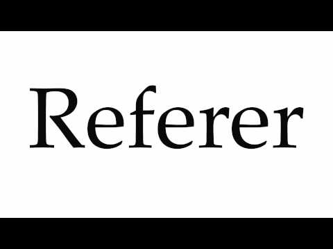 How to Pronounce Referer