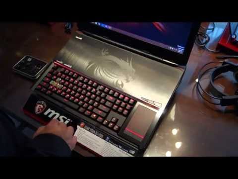 MSI's mechanical keyboard laptop and laptop dock CES 2015