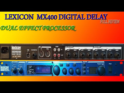 Lexicon MX400 with effect | Digital effect processor