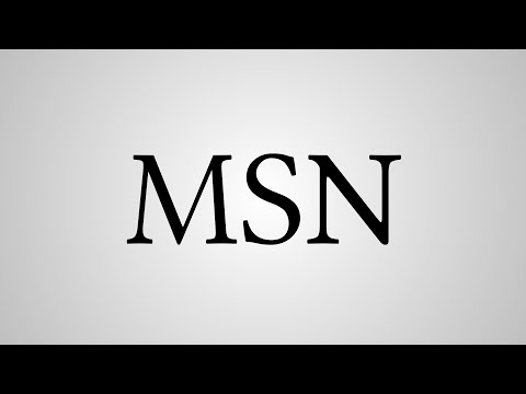 What Does "MSN" Stand For?