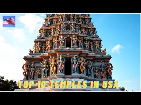 Top 10 Most Beautiful Temples in the USA 🇺🇸