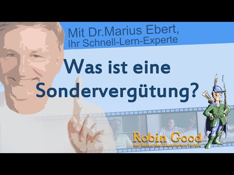 Was ist eine Sondervergütung?