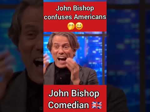 John Bishop's Accent Confuses American Audiences. British 🇬🇧 comedian