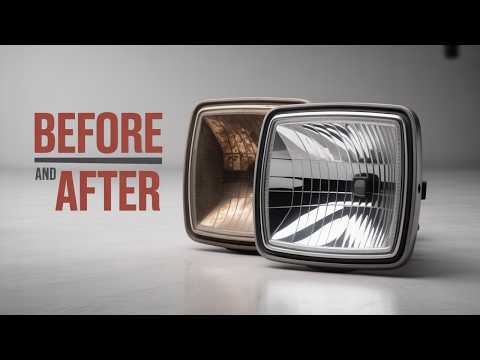 Cheap electroplating,restoration of the car headlight reflector!Simple practical inventions