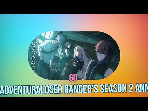 Go! Go! Loser Ranger!'s 2nd Season Announced - April 13th Debut!