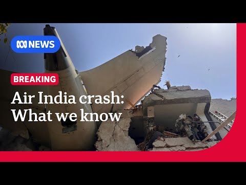 Air India crash: What happened on flight AI 171 after take-off in Ahmedabad? | The World | ABC NEWS