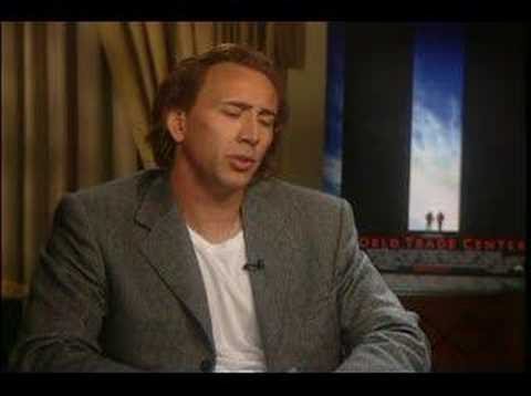 World Trade Center Nicolas Cage & Oliver Stone interview