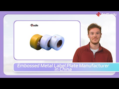 Embossed Metal Label Plate Manufacturer in China