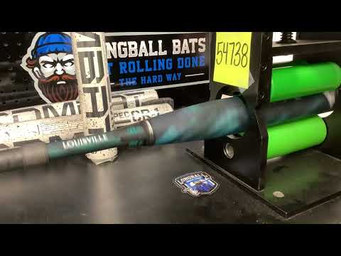 LongballBats.com Heat Rolling a 2025 Louisville Slugger KRYO Softball Bat, WBL2989010 54738 A81