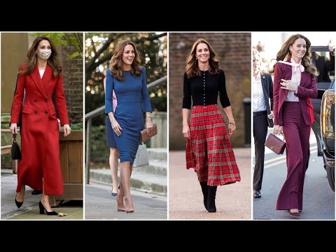 Beautiful Catherine Princess of Wales Best Royal Dresses With Documentary And Stylish Dresses Video