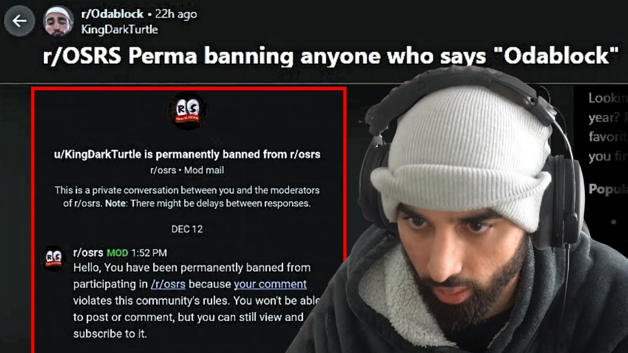 r/OSRS Reddit Drama