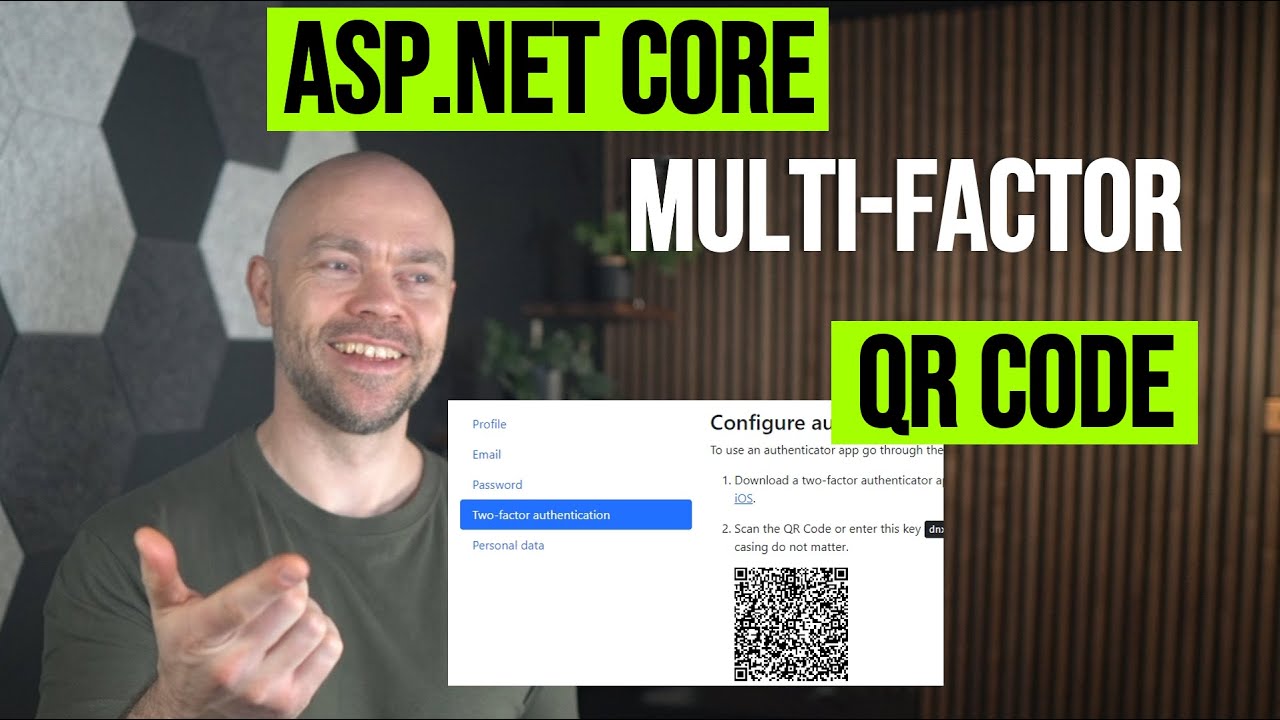 ASP.NET Core enable QR code & MFA Integration: Step-by-Step Walkthrough