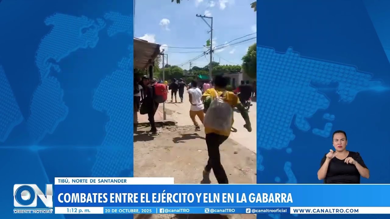 Enfrentamientos entre Ejército y ELN preocupan a la comunidad del Catatumbo