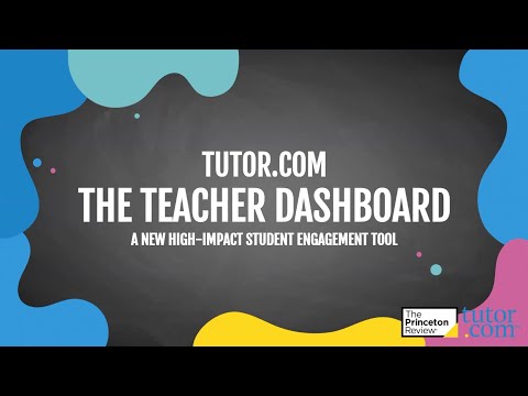 The Teacher Dashboard | K–12 Faculty Training Series | Tutor.com
