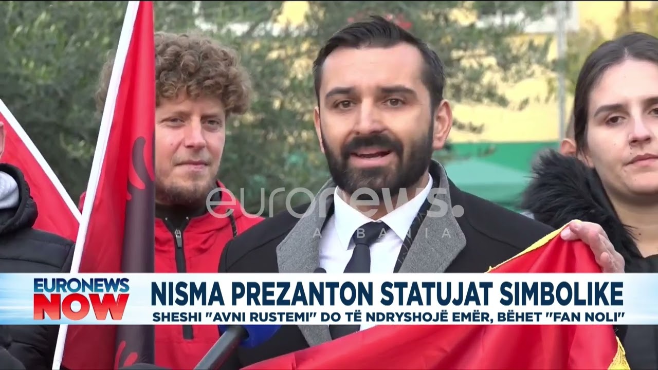 Nisma Thurje prezanton statuja simbolike, sheshi ‘Avni Rustemi’ do të ...