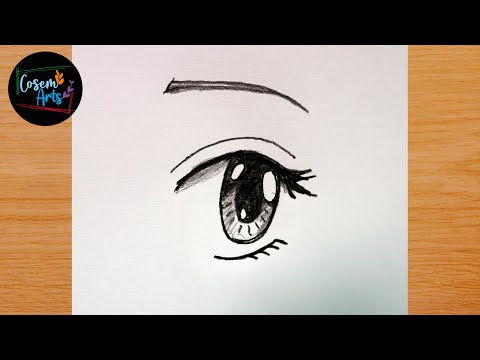 Anime Eye Drawings || How to draw anime eye easy || YouTube