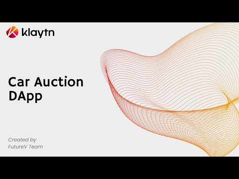 Car Auction DApp - Backdrop Build