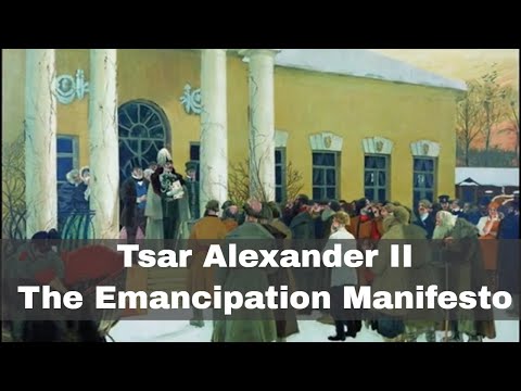 3rd March 1861: Tsar Alexander II signs the Emancipation Manifesto