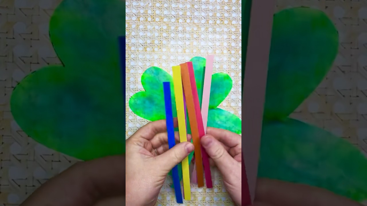 Last Minute Easy St. Patrick’s Day Shamrock Suncatcher Craft | Colorful Coffee Filter Art for Kids