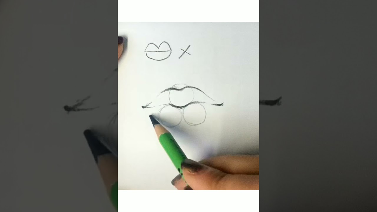 How To Draw Perfect Lips 👄