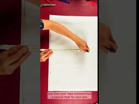 Secret for perfect circle skirts every time!