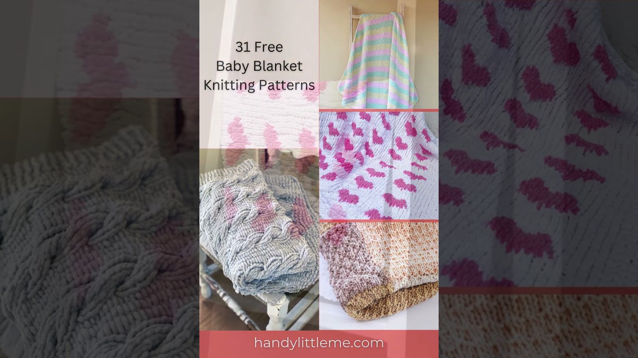 31 Free Baby Blanket Knitting Patterns Easy Knit Blankets