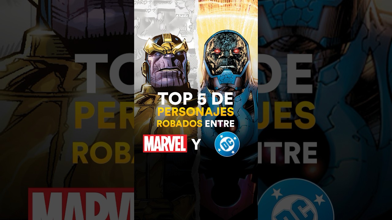 Characters stolen between Marvel and DC Comics - The Top Comics