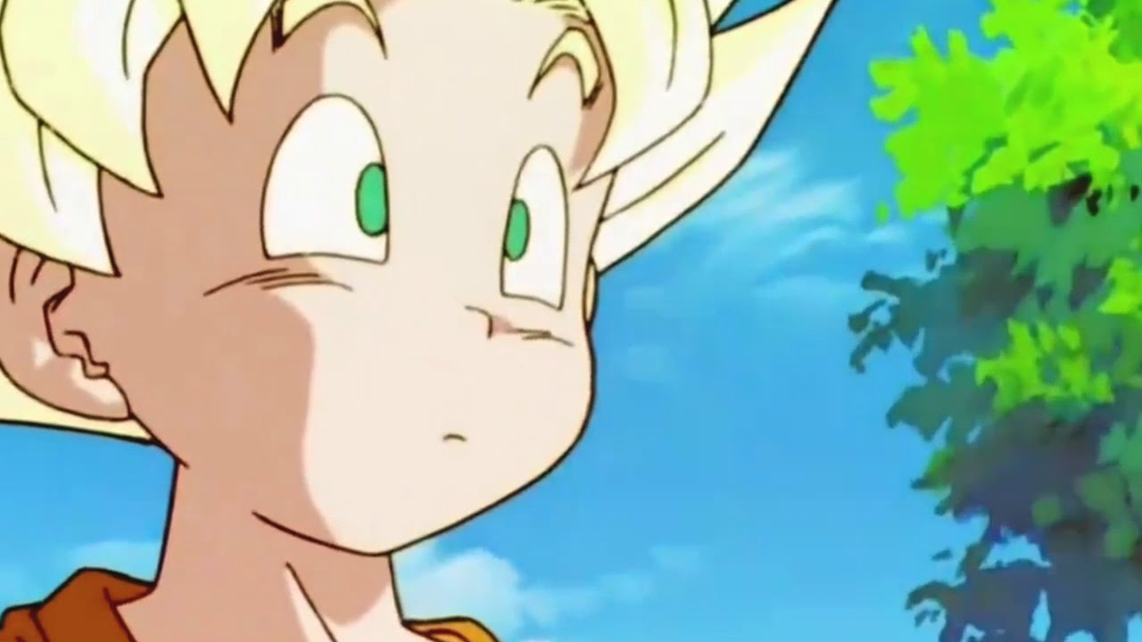 Chichi trains Goten