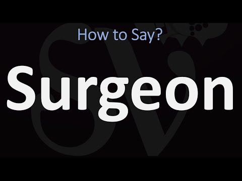 How to Pronounce Surgeon? (CORRECTLY)