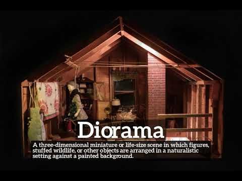 What is Diorama? | How Does Diorama Look? | How to Say Diorama in English?