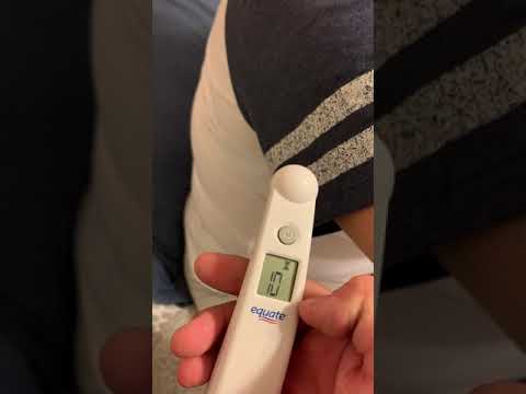 Taking Axillary body temperature
