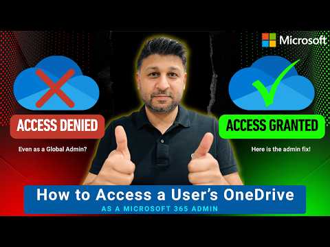 Microsoft 365: Access Users OneDrive