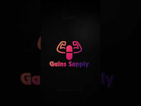 Project No.11 - Gain Supply Gym Logo #youtubeshorts #ytshorts #logodesign #shorts #short