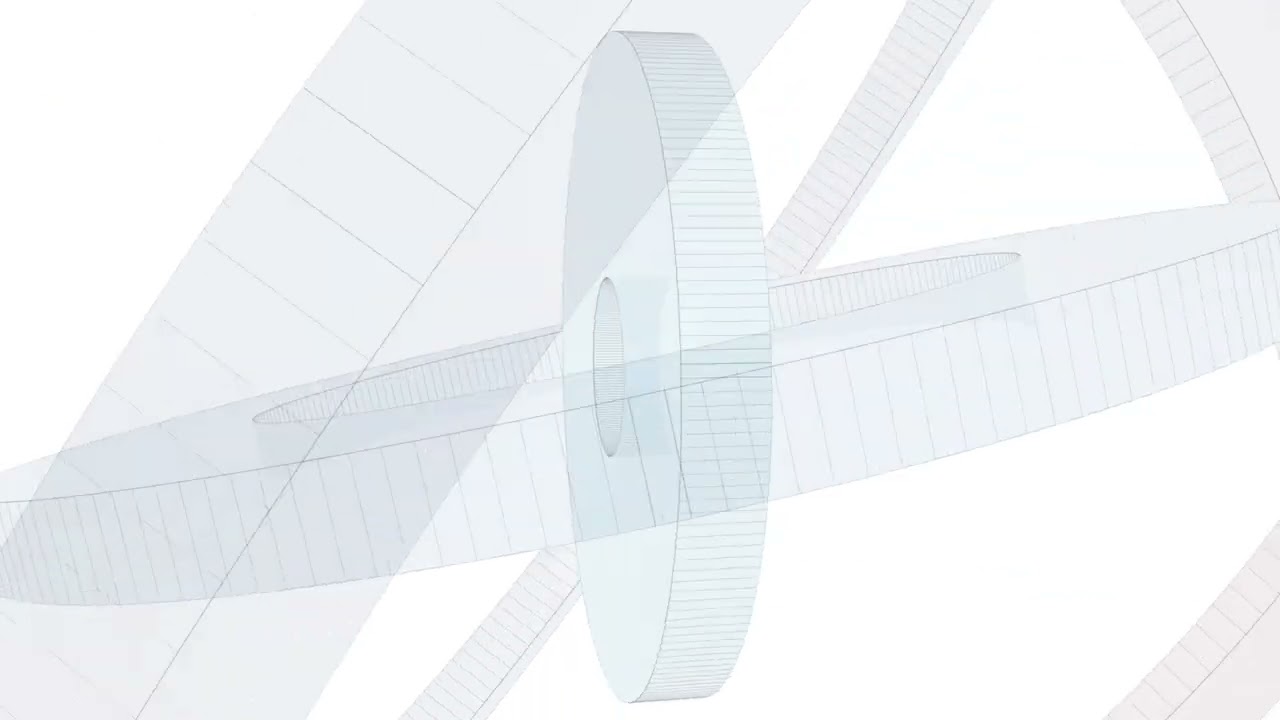 Three-dimensional structure of a ring - Relaxing, Meditation, Background, TV, Silence