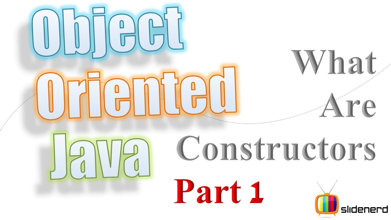 21 Java Constructor Tutorial Theory |