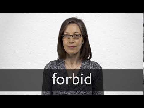 FORBID definition and meaning | Collins English Dictionary
