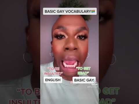 🏳️🌈Welcome to BASIC GAY VOCABULARY. I’m your new Sub.👨🏾🏫 #modah