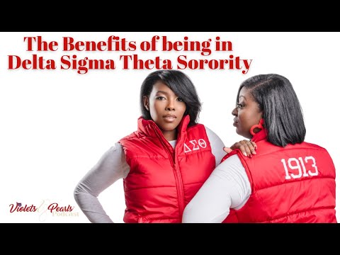 The Benefits Of Being In Delta Sigma Theta featuring Glow By Michelle