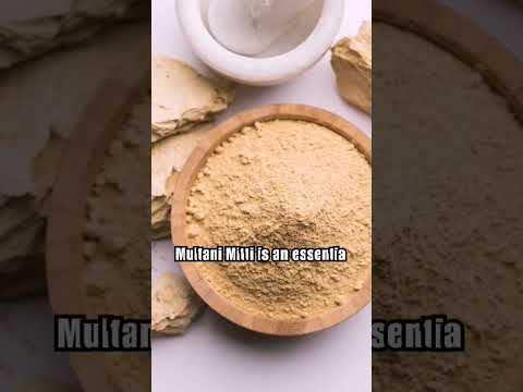 Benefits Of Fuller's earth(Multani Mitti) in Urdu/Hindi #Multanimitti #skincare #shorts