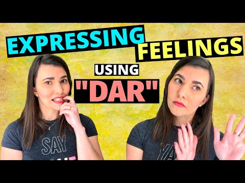 How to talk about FEELINGS in SPANISH | USING “DAR”