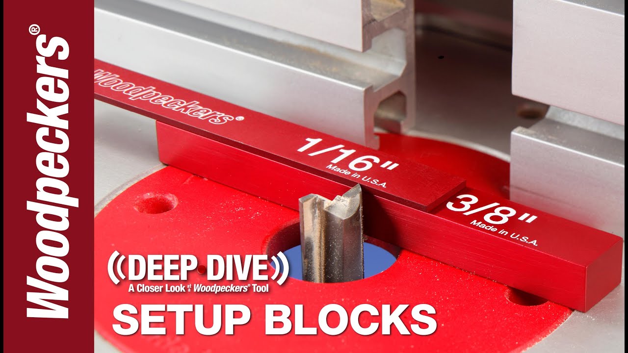 No Rules Or Tapes! Precise Measurements With Setup Blocks | Deep Dive | Woodpeckers Tools