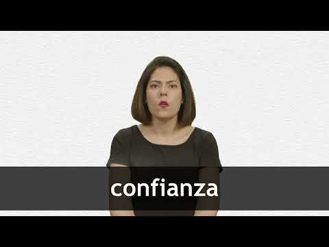 Traducción en inglés de “CONFIANZA” | Collins Diccionario español-inglés