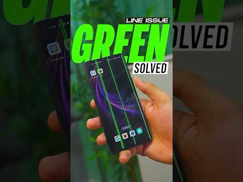 Oneplus 8 Green Line Issue SOLVED 😯 #shorts