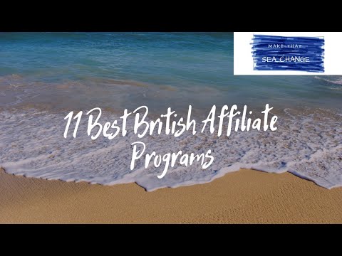11 Best British Affiliate Programs