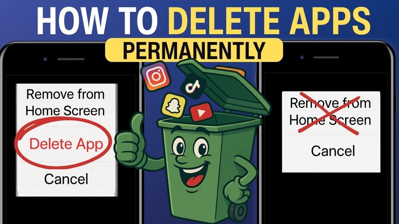 How to FULLY Delete iPhone Apps Permanently (2026 Masterclass📱❌)