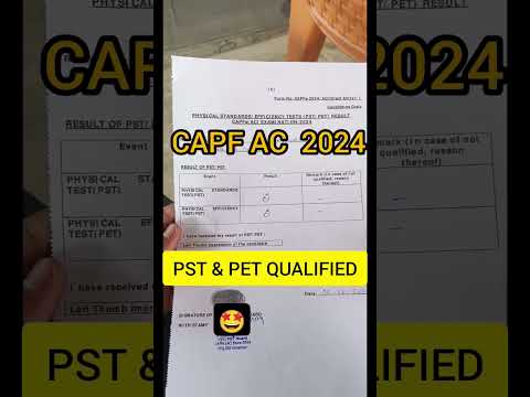 CAPF AC 2024 PST & PET experience #capfac #capfacphysical #capfphysical #ssb
