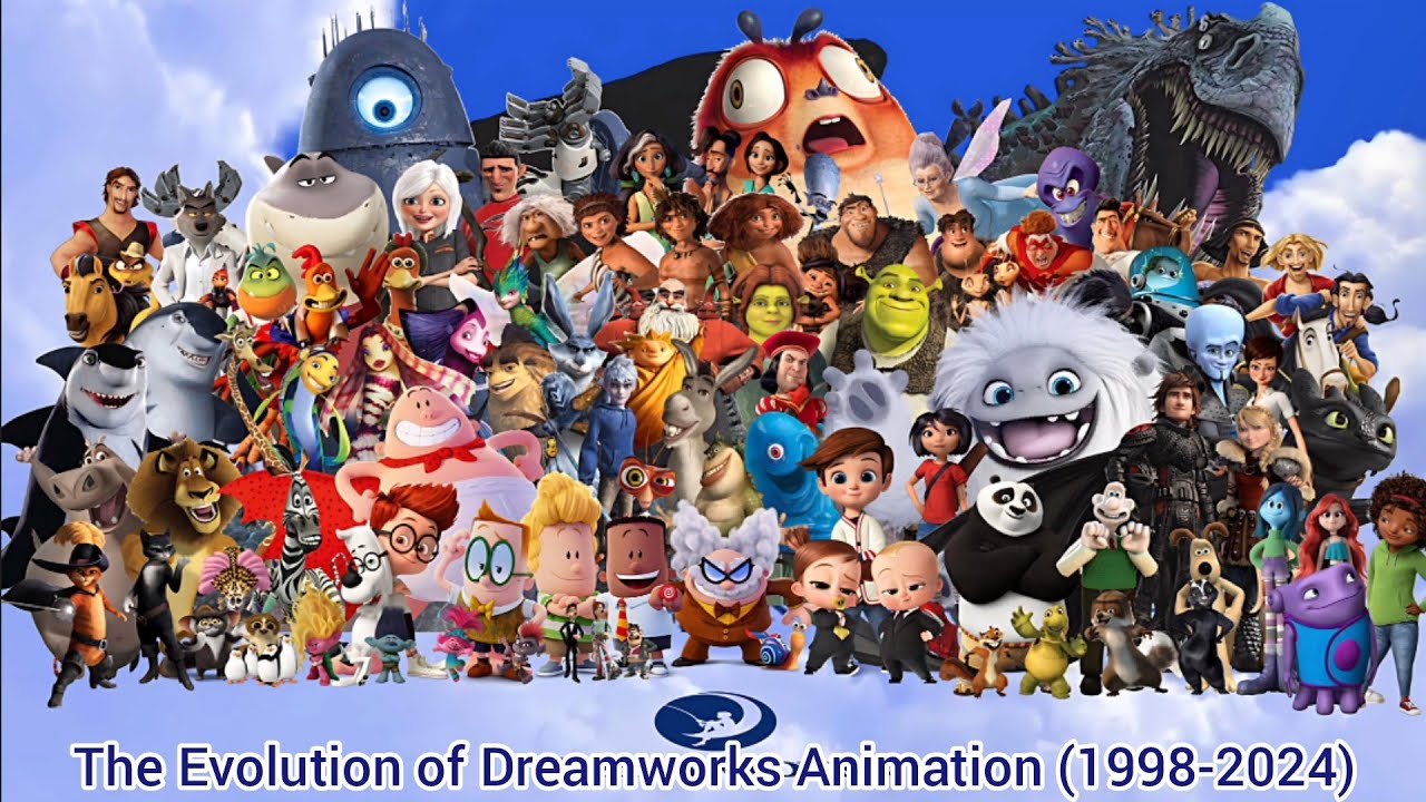 The Evolution of Dreamworks Animation (1998-2024)