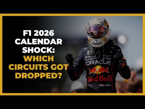 2026 Formula 1 calendar revealed: ‘These are the changes and the circuits that will disappear’