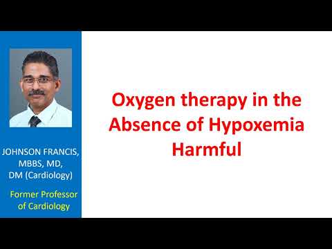 Oxygen therapy in the absence of hypoxemia harmful